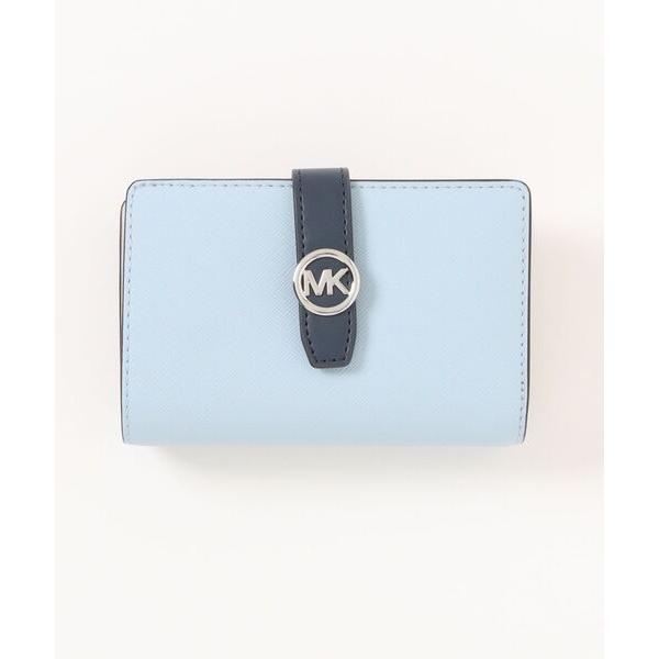 『セール実施中』ZOZO問い合わせ番号:103086906ショップ:MICHAEL KORS，マイケル・コースブランド:MICHAEL KORS，マイケルコース商品名:GREENWICH タブ ジップアラウンド ウォレット ミディアムカテゴ...