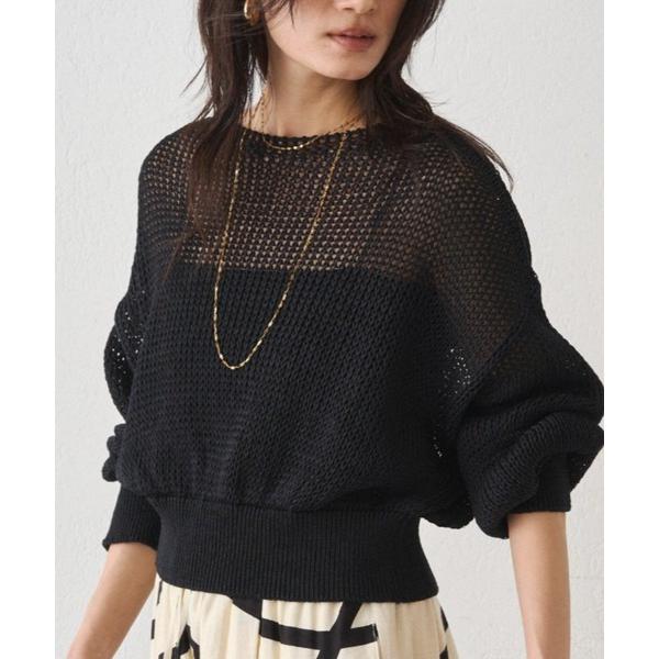 ZOZO問い合わせ番号:103086949ショップ:LOUNGEDRESS，ラウンジドレスブランド:LOUNGEDRESS，ラウンジドレス商品名:クリスピーコットンショートニットカテゴリ:トップス>ニット/セーターブランド品番:LDZ...