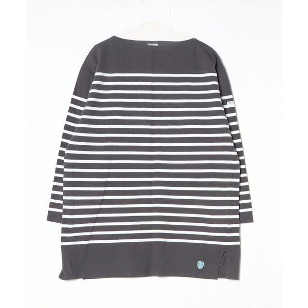 コンディション：B（目立つ使用感なし）使用感が少ない、または気にならないアイテム全体的：色あせZOZO問い合わせ番号:103088161ショップ:ZOZOUSED，ゾゾユーズドブランド:ORCIVAL，オーシバル商品名:ボーダー柄長袖Tシャ...