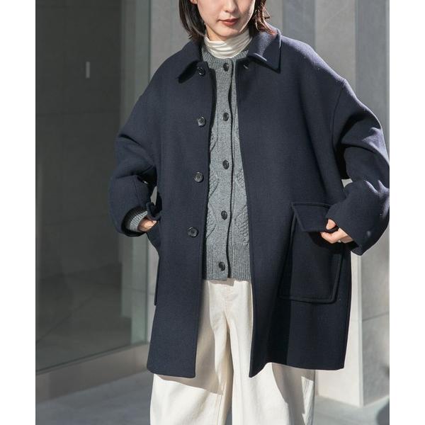 『セール実施中』参考価格：22，000円発売時期：2023年10月コンディション：B（目立つ使用感なし）使用感が少ない、または気にならないアイテム前身頃：汚れ袖口：汚れ参考商品名：FORK＆SPOON　バルカラーミドルコート参考品番：DF3...