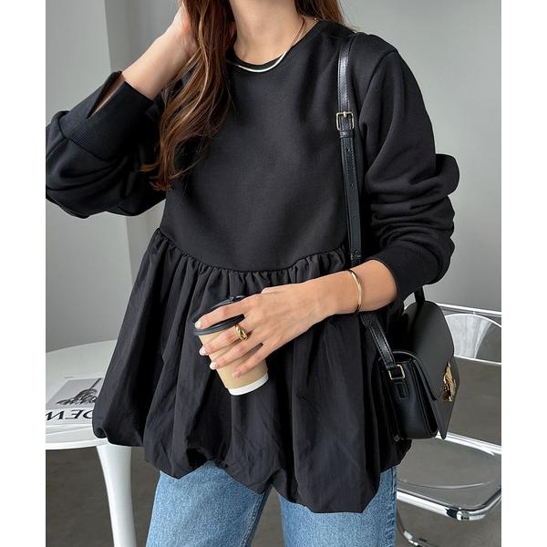 『タイムセール実施中』参考価格：4，890円発売時期：2024年09月コンディション：B（目立つ使用感なし）使用感が少ない、または気にならないアイテム全体的：毛玉参考商品名：【新色追加】裏起毛ペプラムバルーンスウェットトップス参考品番：60...