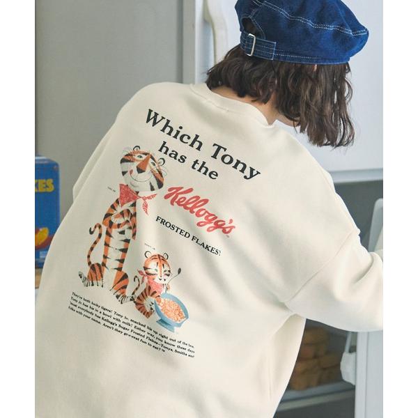 参考価格：4，950円発売時期：2023年10月コンディション：D（傷・汚れあり）傷や汚れがあるが使用には問題ないアイテム全体的：汚れ、毛玉参考商品名：【KELLOGG’S】別注 ケロッグ ヴィンテージ加工プリントスウェット参考品番：LDl...