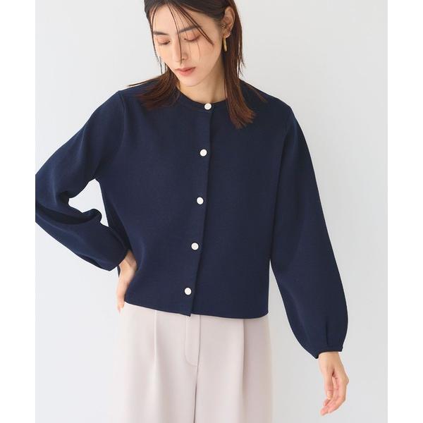 『セール実施中』参考価格：5，940円発売時期：2025年02月コンディション：A（使用感なし）数回使用した程度で使用感が感じられないアイテム参考商品名：《洗える》サマ美え 袖タッククルーネックニットジャケット【CF/クロスファンクション参...