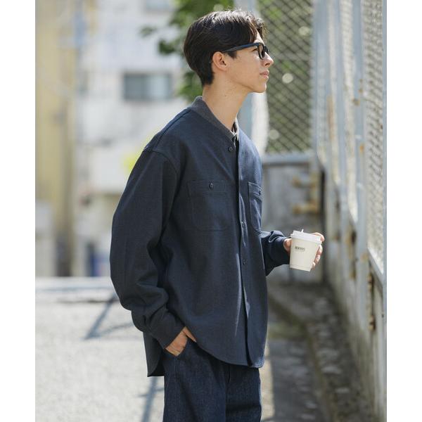 『セール実施中』参考価格：6，996円発売時期：2025年09月コンディション：A（使用感なし）数回使用した程度で使用感が感じられないアイテム参考商品名：LANATEC WOOLY リラックスフィット ノーカラーシャツ / NO COLLA...