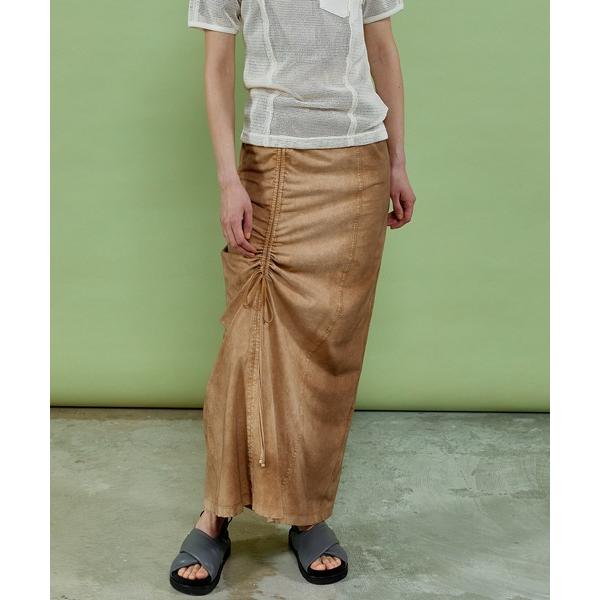 参考価格：16，940円発売時期：2024年04月コンディション：A（使用感なし）数回使用した程度で使用感が感じられないアイテム参考商品名：Chemical Wash Spray Trim Skirt/ケミカルウォッシュスプレートリムスカー...