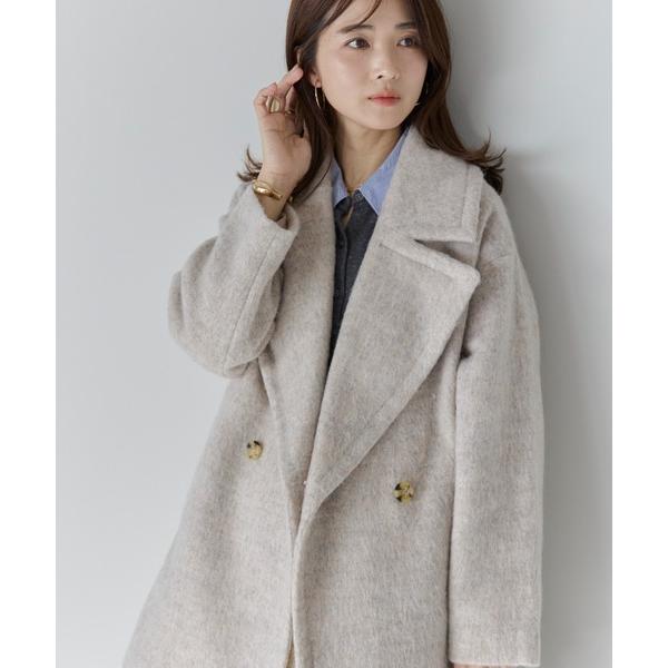 『セール実施中』参考価格：13，200円発売時期：2023年10月コンディション：A（使用感なし）数回使用した程度で使用感が感じられないアイテム参考商品名：ミドル丈 シャギーピーコート参考品番：SA23151/SA24203【商品に関する注...