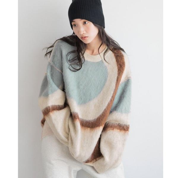 『タイムセール実施中』参考価格：6，600円発売時期：2024年10月コンディション：B（目立つ使用感なし）使用感が少ない、または気にならないアイテム全体的：色あせ参考商品名：ニュアンスガラニットＰＯＬＳ 133799参考品番：133799...