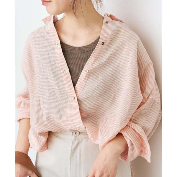 ZOZO問い合わせ番号:103122436ショップ:Spick &amp; Span，スピック アンド スパンブランド:Spick &amp; Span，スピックアンドスパン商品名:《ゆったりサイズ》追加 80リネンカシュクール ビッグシャ...