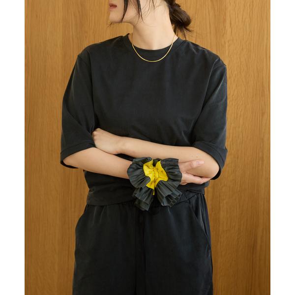 ZOZO問い合わせ番号:103122466ショップ:IENA，イエナブランド:IENA LA BOUCLE，イエナラブークル商品名:IENA LA BOUCLE Cupra mix Tシャツカテゴリ:トップス>Tシャツ/カットソーブラ...