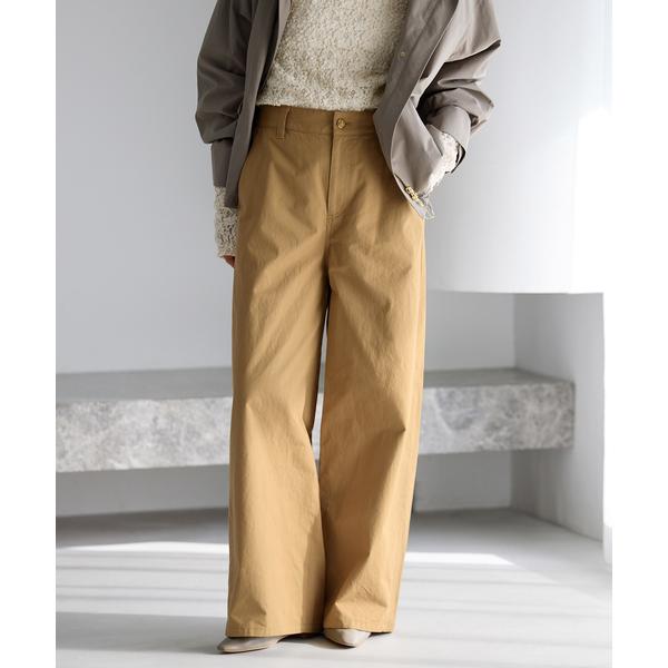 ZOZO問い合わせ番号:103122574ショップ:IENA，イエナブランド:IENA，イエナ商品名:コットンキャンバスバックイージーパンツカテゴリ:パンツ>その他パンツブランド品番:26030900018010素材:本体:綿100%...