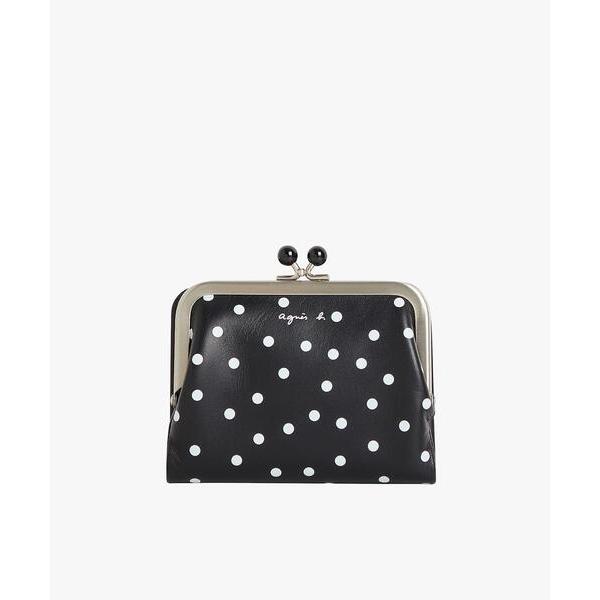 ZOZO問い合わせ番号:103123221ショップ:agnes b.，アニエスベーブランド:agnes b.，アニエスベー商品名:ドット レザー がま口 ミニ ウォレット ”Irene” PAW07A−02カテゴリ:財布/小物>財布ブ...