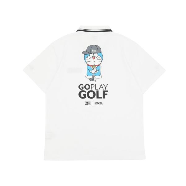 ZOZO問い合わせ番号:103123411ショップ:ONSPOTZ，オンスポッツブランド:NEW ERA，ニューエラ商品名:ニューエラゴルフ 半袖ポロシャツ ドラえもんコラボカテゴリ:トップス>ポロシャツブランド品番:14935370...