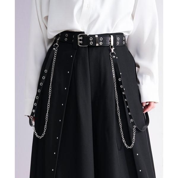 ZOZO問い合わせ番号:103123997ショップ:Ellno Loset，エルノロゼットブランド:Ellno Loset，エルノロゼット商品名:ボディーチェーンツキベルトカテゴリ:ファッション雑貨>ベルトブランド品番:659578素...