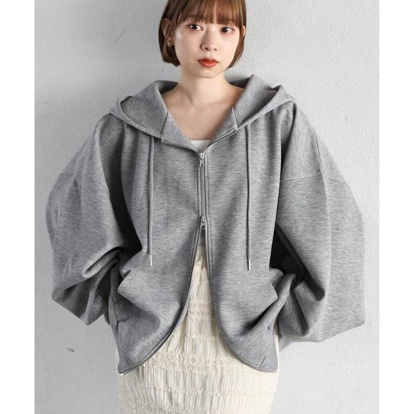 『タイムセール実施中』ZOZO問い合わせ番号:103124334ショップ:tiptop+pocket，ティップトッププラスポケットブランド:tiptop，ティップトップ商品名:【丈が選べる】ダンボールダブルジップパーカーカテゴリ:トップス&...