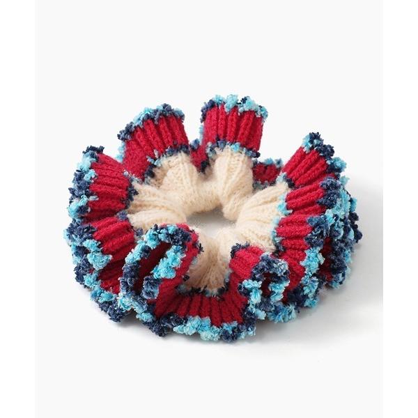 『セール実施中』ZOZO問い合わせ番号:103124387ショップ:VIBGYOR，ヴィブジョーブランド:VIBGYOR Women，ヴィブジョー　ウィメン商品名:【urge select】カラフル フリル ニットシュシュ【9色展開】カテゴ...