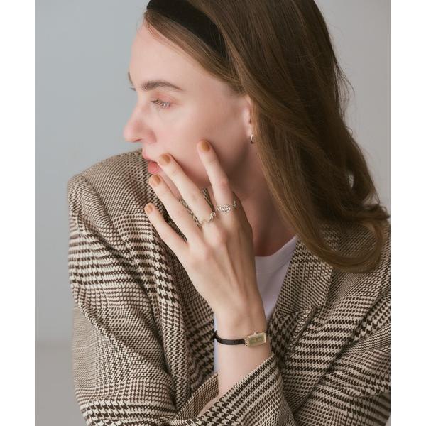 ZOZO問い合わせ番号:103124502ショップ:agete，アガットブランド:agete，アガット商品名:シルバーリングカテゴリ:アクセサリー>リングブランド品番:10261111057素材:silver925、金メッキカラー:シ...