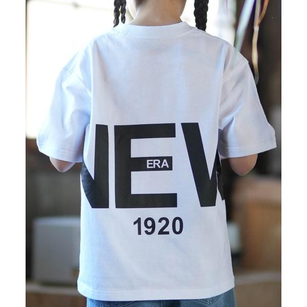 ZOZO問い合わせ番号:103125103ショップ:ムラサキスポーツ，ムラサキスポーツブランド:NEW ERA，ニューエラ，ムラサキスポーツ，ムラサキスポーツ商品名:NEW ERA/ニューエラ キッズ 半袖 バックプリント YTH SS C...