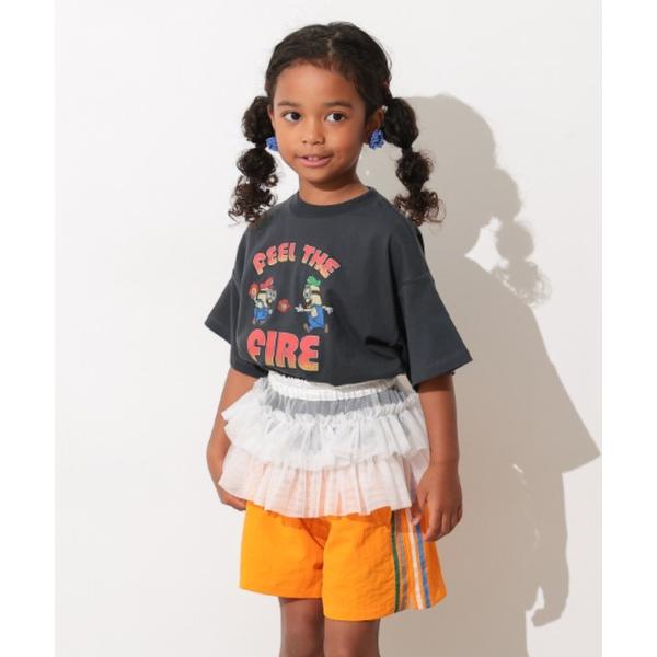 ZOZO問い合わせ番号:103125547ショップ:OCEAN&amp;GROUND，オーシャンアンドグラウンドブランド:Ocean&amp;Ground，オーシャン&amp;グラウンド商品名:チュールフリル飾りスカートカテゴリ:スカート&...