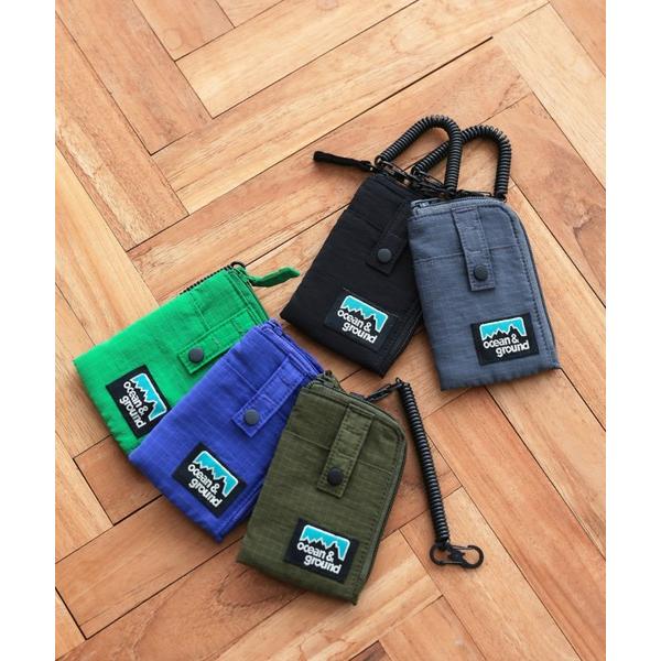ZOZO問い合わせ番号:103125585ショップ:OCEAN&amp;GROUND，オーシャンアンドグラウンドブランド:Ocean&amp;Ground，オーシャン&amp;グラウンド商品名:コイルコード付キー＆パスケースカテゴリ:財布/...
