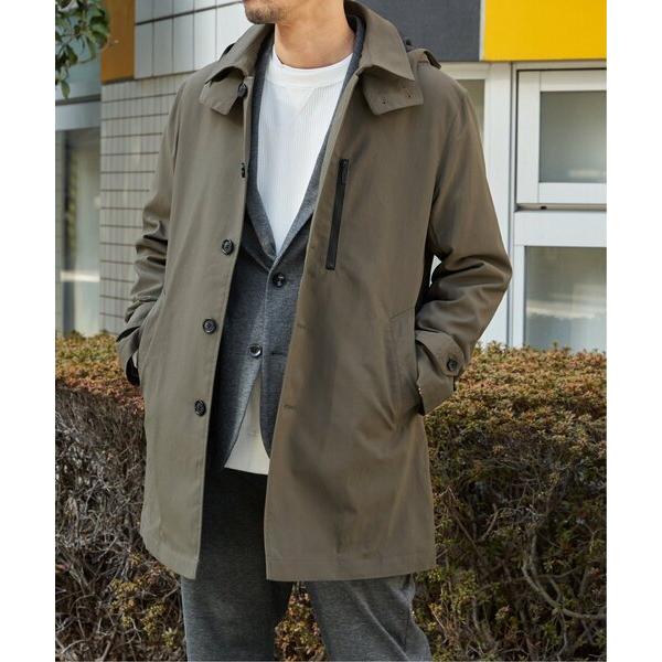 ZOZO問い合わせ番号:103125751ショップ:ikka LOUNGE，イッカラウンジブランド:IKKA LOUNGE，イッカラウンジ商品名:2WAYライナー付きフードステンカラーカテゴリ:ジャケット/アウター>ステンカラーコート...