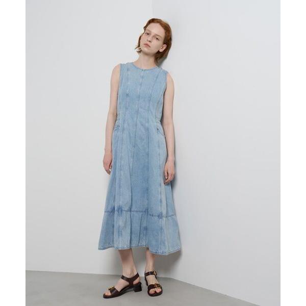 ZOZO問い合わせ番号:103126057ショップ:LANVIN en Bleu WOMEN，ランバン オン ブルー ウィメンブランド:LANVIN en Bleu，ランバンオンブルー商品名:Lee×LANVIN en Bleuデニムワンピ...