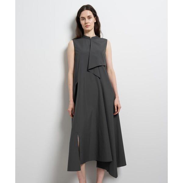 ZOZO問い合わせ番号:103126101ショップ:LANVIN en Bleu WOMEN，ランバン オン ブルー ウィメンブランド:LANVIN en Bleu，ランバンオンブルー商品名:ライトタフタアシンメトリーフレアワンピースカテゴ...