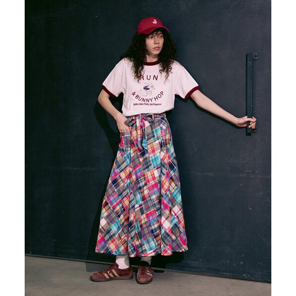 ZOZO問い合わせ番号:103126148ショップ:FREAK'S STORE，フリークスストアブランド:Freada，フリーダ，FREAK'S STORE，フリークスストア商品名:Freada/フリーダ インドパッチワークチェック巻きスカ...