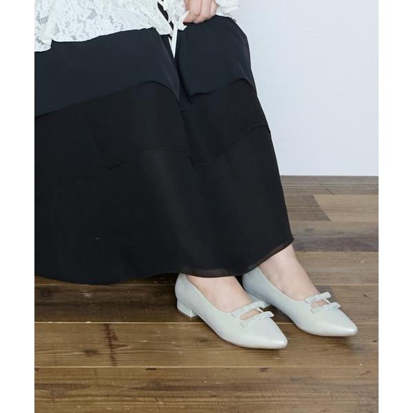 『タイムセール実施中』ZOZO問い合わせ番号:103126292ショップ:Xti Shoes，エックスティーアイ シューズブランド:la farfa SHOES，ラ・ファーファ シューズ商品名:la farfa shoes ダブルリボンパン...