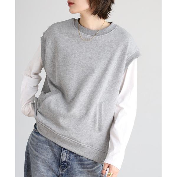 『タイムセール実施中』ZOZO問い合わせ番号:103126455ショップ:FUNALIVE，ファンアライブブランド:FUNALIVE，ファンアライブ商品名:CVC裏毛スリットベストカテゴリ:トップス>ベストブランド品番:GLO-GCS...