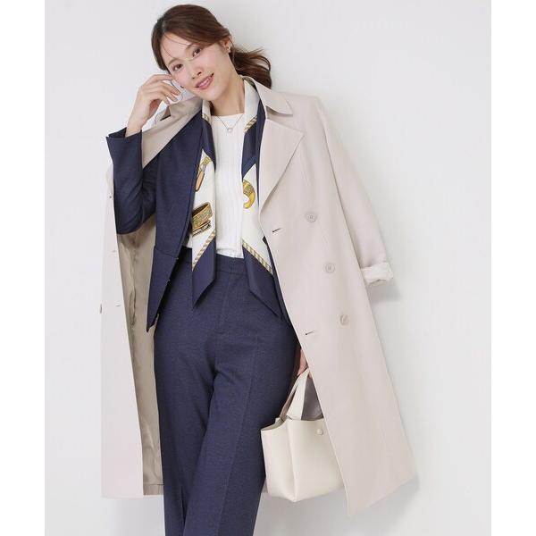 『タイムセール実施中』ZOZO問い合わせ番号:103126623ショップ:COUP DE CHANCE，クードシャンスブランド:COUP DE CHANCE，クードシャンス商品名:【撥水／細見えシルエット】きれいめトレンチコートカテゴリ:ジ...