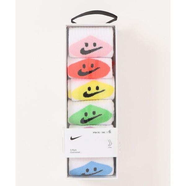 ※このアイテムは返品・交換対象外商品です。ZOZO問い合わせ番号:103126877ショップ:JUGLANS，ユグランスブランド:JUGLANS，ユグランス商品名:【NIKE】NHN 6PK NIKE SMILEY CREWカテゴリ:レッグ...