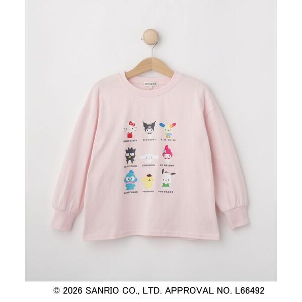 『タイムセール実施中』ZOZO問い合わせ番号:103126931ショップ:SHOO・LA・RUE，シューラルーブランド:sanrio，サンリオ，SHOO・LA・RUE，シューラルー商品名:【サンリオキャラクターズ】オールスターフロントプリン...