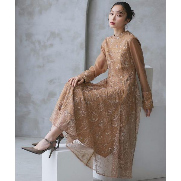 『タイムセール実施中』参考価格：16，973円発売時期：2025年02月コンディション：B（目立つ使用感なし）使用感が少ない、または気にならないアイテム袖：型崩れ参考商品名：オケージョンドレス 結婚式 ｜ 配色 刺繍 フレアワンピース ドレ...