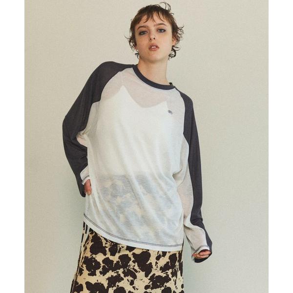 『セール実施中』参考価格：12，650円発売時期：2024年12月コンディション：B（目立つ使用感なし）使用感が少ない、または気にならないアイテム前身頃：毛玉参考商品名：See-through Raglan/シースルーラグランロンT【MAI...