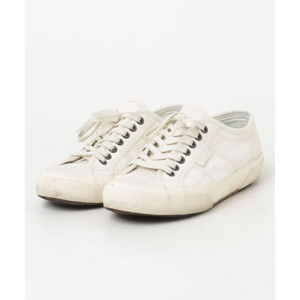 『セール実施中』参考価格：15，400円発売時期：2024年07月コンディション：C（やや使用感あり）使用感があり、やや気になる傷や汚れがあるアイテム全体的：汚れ表面：履きジワソール：剥げ付属品：箱・保存袋参考商品名：SUPERGA/スペル...