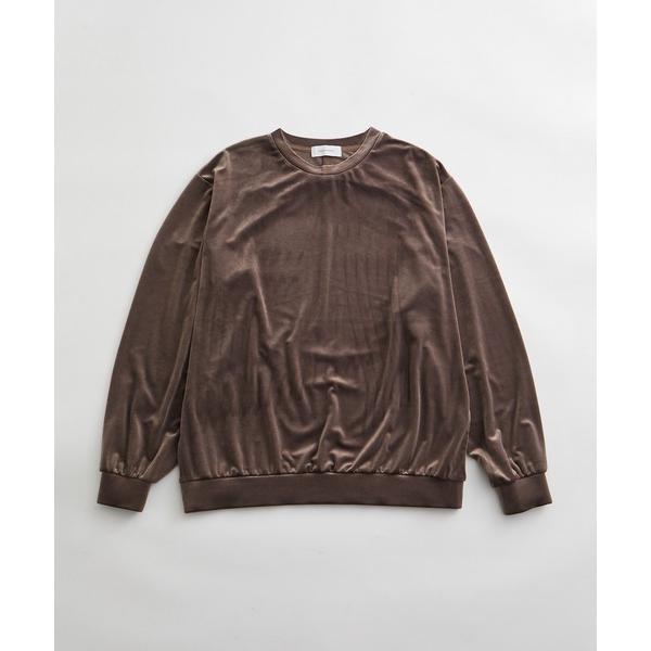 『セール実施中』参考価格：14，960円発売時期：2024年06月コンディション：B（目立つ使用感なし）使用感が少ない、または気にならないアイテム全体的：色あせ参考商品名：《FINAL PRICE》ルーズシルエット ベロア クルーネック プ...