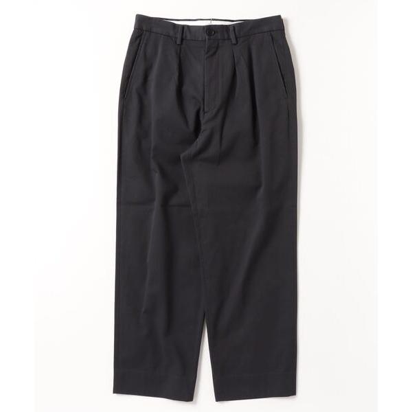 『セール実施中』参考価格：19，800円発売時期：2023年12月コンディション：A（使用感なし）数回使用した程度で使用感が感じられないアイテム付属品：スペアボタン参考商品名：＜Steven Alan＞ チノ インワンプリーツ スラックス参...