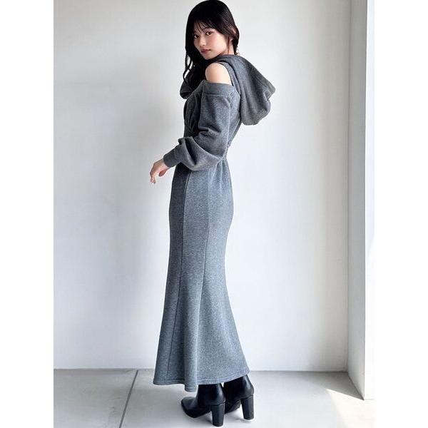 『セール実施中』ZOZO問い合わせ番号:103162199ショップ:RESEXXY，リゼクシーブランド:RESEXXY，リゼクシー商品名:レイヤードフーディワンピースカテゴリ:ワンピース/ドレス>ワンピースブランド品番:1526103...