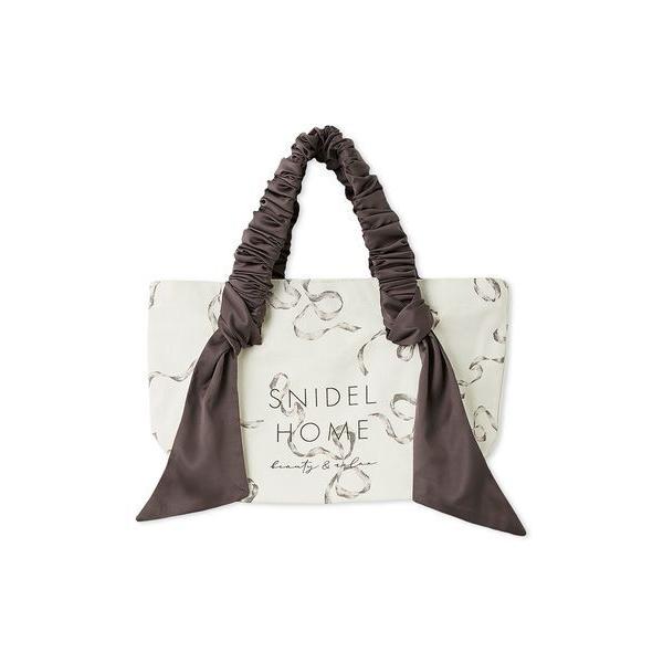ZOZO問い合わせ番号:103162401ショップ:SNIDEL HOME，スナイデルホームブランド:SNIDEL HOME，スナイデルホーム商品名:オーガニックキャンバストート-SMALL-（RIBBON）カテゴリ:バッグ>トートバ...