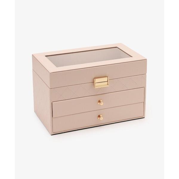 ZOZO問い合わせ番号:103162493ショップ:Afternoon Tea LIVING，アフタヌーンティー・リビングブランド:Afternoon Tea，アフタヌーンティー商品名:キルティングジュエリーボックスLカテゴリ:インテリア&...