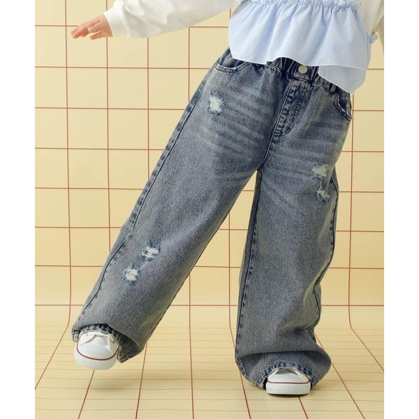 ZOZO問い合わせ番号:103162823ショップ:LEPSIM，レプシィムブランド:LEPSIM，レプシィム商品名:【KIDS】アソートデニムストレートパンツ　640790カテゴリ:パンツ>デニムパンツブランド品番:640790素材...