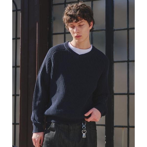 ZOZO問い合わせ番号:103162873ショップ:apres jour mignon，アプレジュールミニョンブランド:Regen Glanz，レーゲングランツ商品名:vneck fisherman knit / Vネックフィッシャーマンニ...