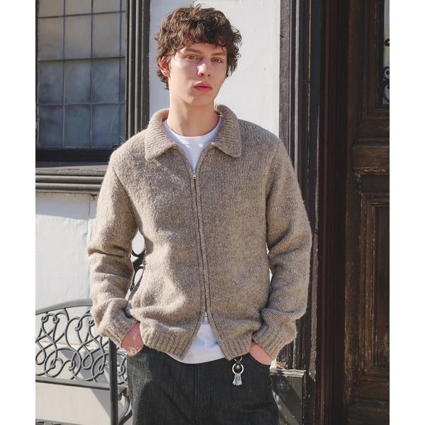 『セール実施中』ZOZO問い合わせ番号:103162925ショップ:apres jour mignon，アプレジュールミニョンブランド:Regen Glanz，レーゲングランツ商品名:Brushed mix color zip knit /...