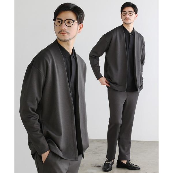 参考価格：8，800円発売時期：2023年03月コンディション：S（新品同様）タグ付きの未使用、または新品同様のアイテム付属品：タグ参考商品名：【セットアップ】ハイストレッチリラクシングノーカラージャケット＆イージーテーパードパンツ参考品番...