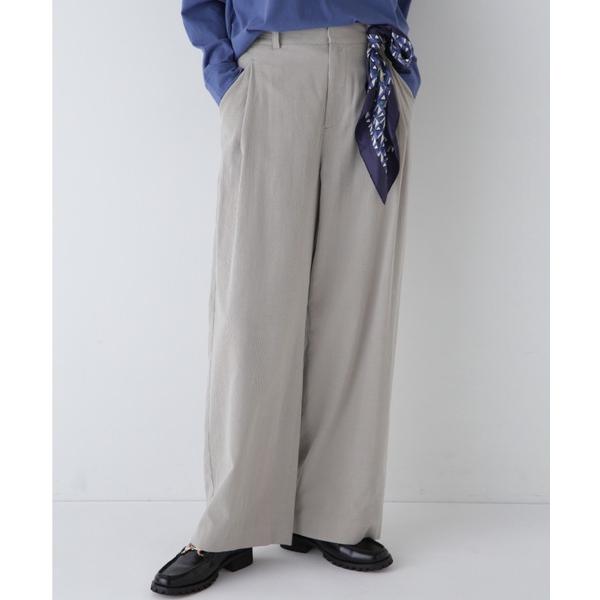 『セール実施中』参考価格：22，550円発売時期：2024年09月コンディション：B（目立つ使用感なし）使用感が少ない、または気にならないアイテムすそ周り：ほつれ参考商品名：◆エアーコールセミワイドパンツ参考品番：077-4230901【商...