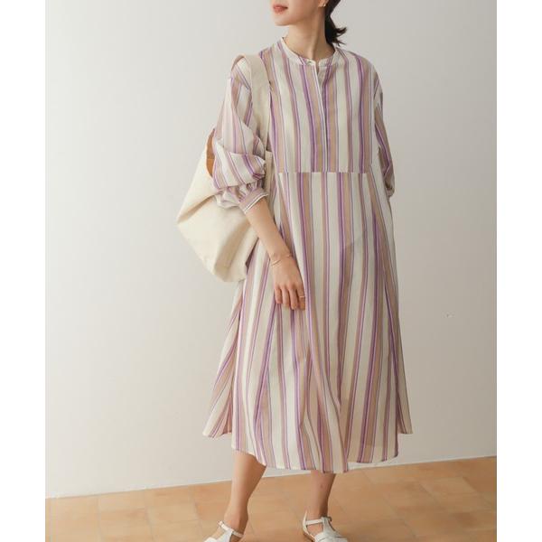 『タイムセール実施中』参考価格：11，000円発売時期：2023年02月コンディション：A（使用感なし）数回使用した程度で使用感が感じられないアイテム参考商品名：『UR TECH Smart Linen Touch』カラーストライプワンピー...