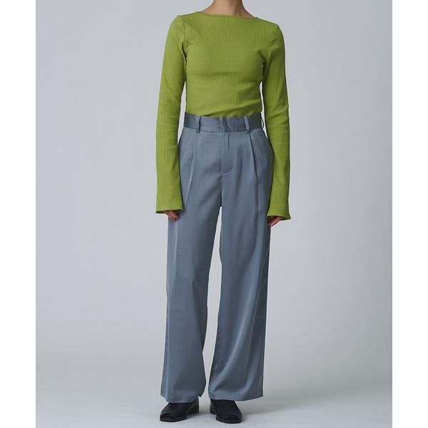 『タイムセール実施中』参考価格：5，940円発売時期：2023年04月コンディション：A（使用感なし）数回使用した程度で使用感が感じられないアイテム参考商品名：サテンタックワイドパンツ参考品番：231-626-001【商品に関する注意事項】...