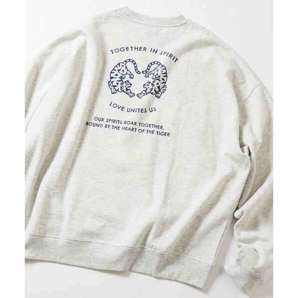 参考価格：4，994円発売時期：2024年09月コンディション：D（傷・汚れあり）傷や汚れがあるが使用には問題ないアイテムすそ周り・袖口：汚れ全体的：毛玉参考商品名：限定展開 ビッグシルエット バックプリント クルーネックスウェット/Lov...