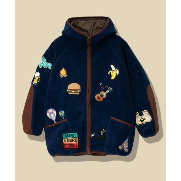 『セール実施中』参考価格：19，580円発売時期：2024年11月コンディション：A（使用感なし）数回使用した程度で使用感が感じられないアイテム参考商品名：ボア刺繍いっぱいパーカーJKT参考品番：702491001016【商品に関する注意事...