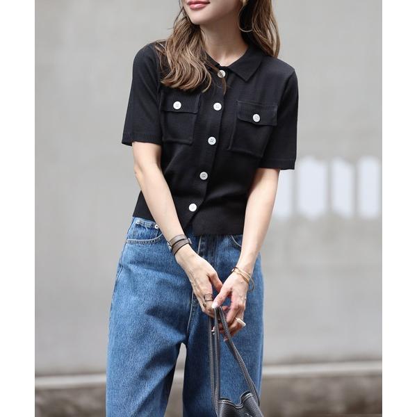 『セール実施中』参考価格：4，290円発売時期：2025年04月コンディション：B（目立つ使用感なし）使用感が少ない、または気にならないアイテム全体的：毛玉内側：ほつれ参考商品名：麻タッチコンパクトポロカーデ参考品番：77-004658【商...